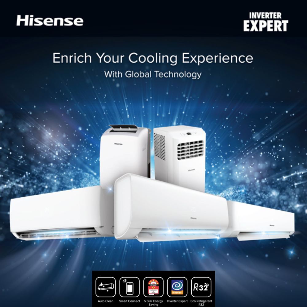 HISENSE AIR CONDITIONERS – Top Tiles Home & Solar